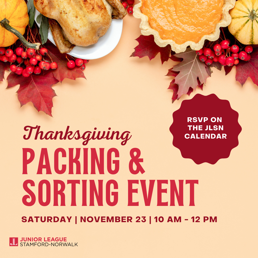 DIAD: Packing & Sorting Event - Junior League of Stamford-Norwalk